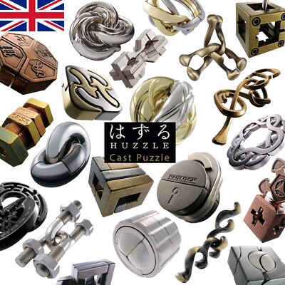 Huzzle Cast Puzzles by Hanayama -Every Difficulty Every Design! UK ...