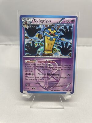 Pokemon TCG Cofagrigus 56/116 - Pokemon Plasma Freeze Holo Rare Card | eBay