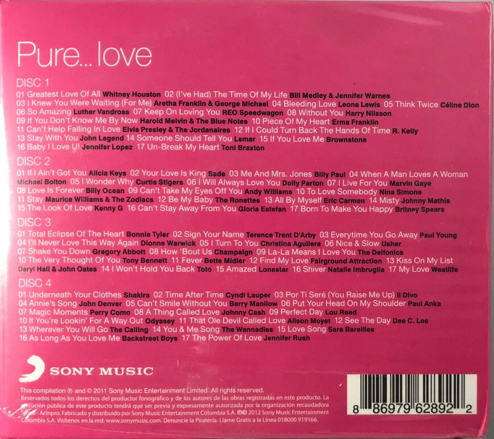 Pure: Love by Various (CD, 2011) for sale online | eBay