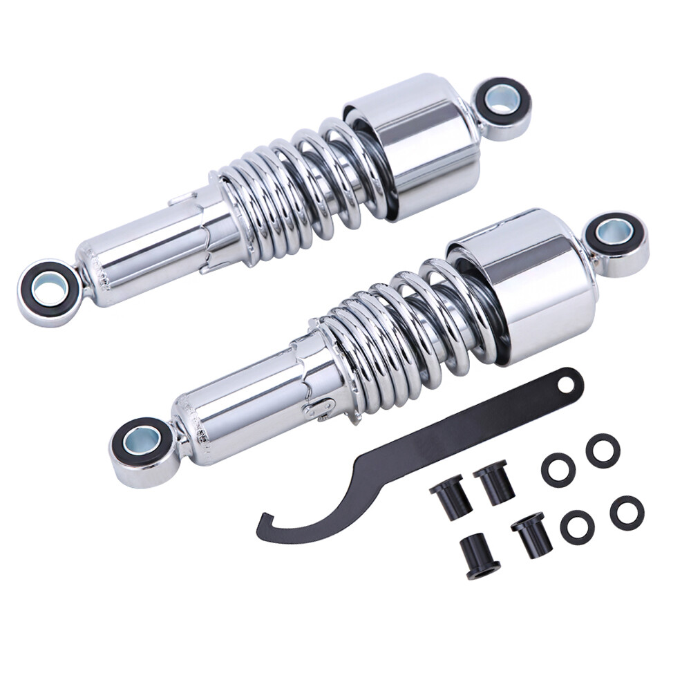 10.5" Rear Shocks For Harley Dyna Super Glide, Low Rider, Street-Bob ...