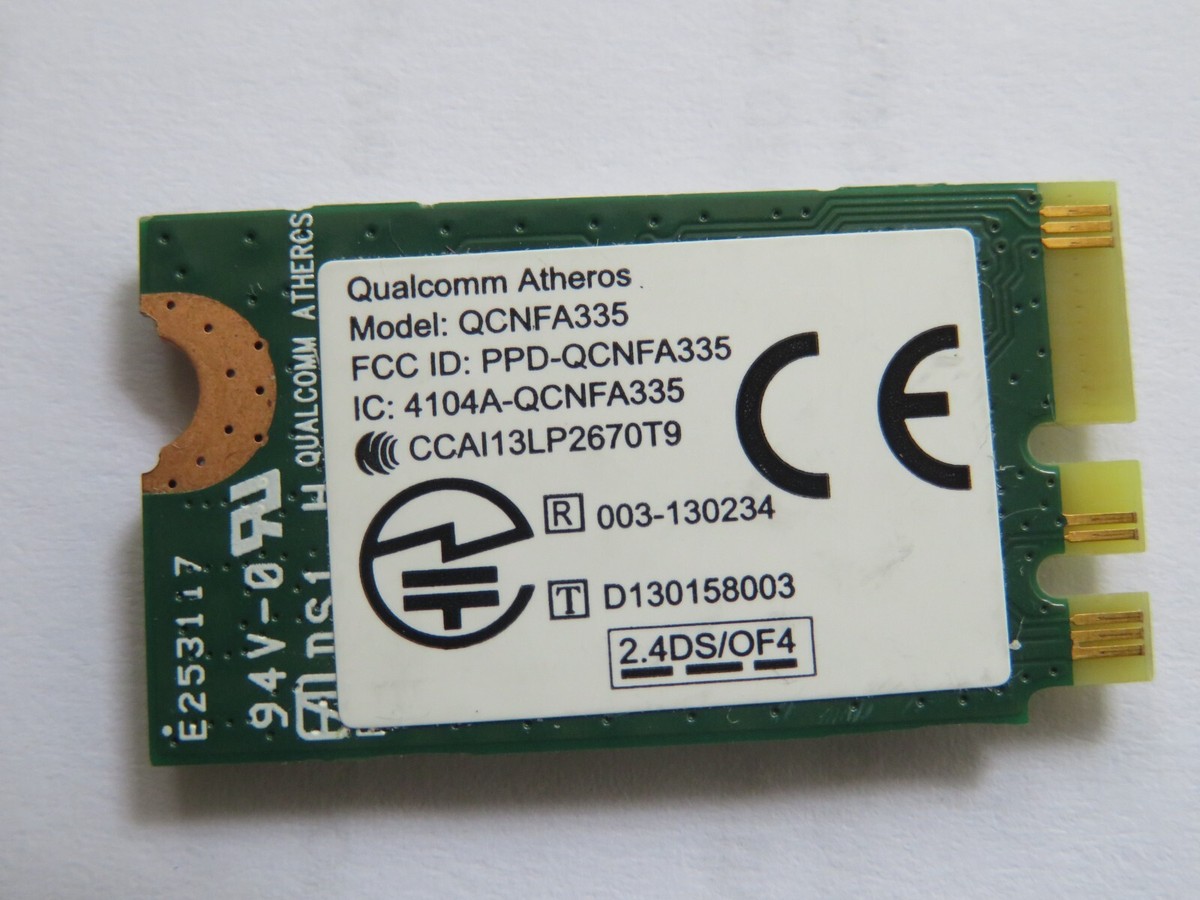 Qualcomm Atheros Wifi Pcie Wireless Wifi Card Qcnfa335