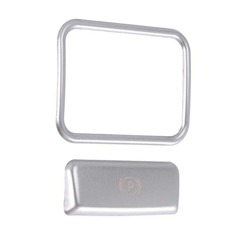 Car Parking Hand Brake Sticker P Button Brake Switch Cover Trim for ...