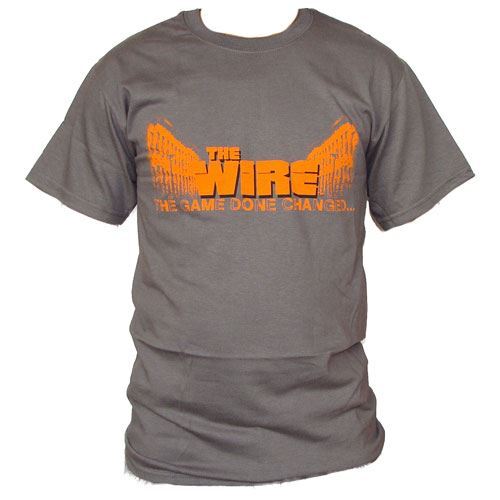 The Wire Mens T Shirt Official Crew Neck Short Sleeved Game Done ...