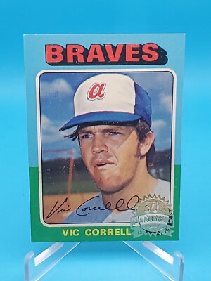 Vic Correll 2024 Topps Heritage #177 1975 Topps 50th Anniversary ...