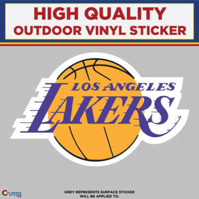Los Angeles Lakers, High Quality Vinyl Stickers | eBay