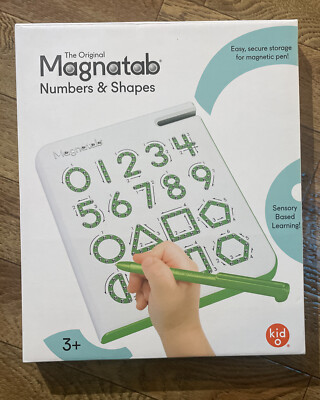 Magnatab 0-9 Numbers and Shapes Activity for Fun and Learning - Sensory ...
