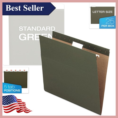 Standard Green Folders with Printable Labels - Eco-Conscious Filing ...
