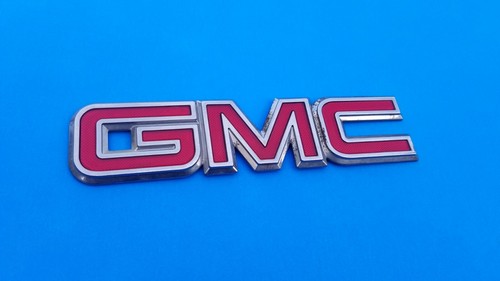 GMC YUKON SONOMA SIERRA TRUCK REAR LID EMBLEM LOGO BADGE SYMBOL USED ...