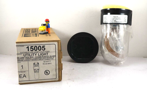 EPCO *NOS* 15005 UTILITY LIGHT & JUNCTION BOX SUITABLE FOR DAMP ...