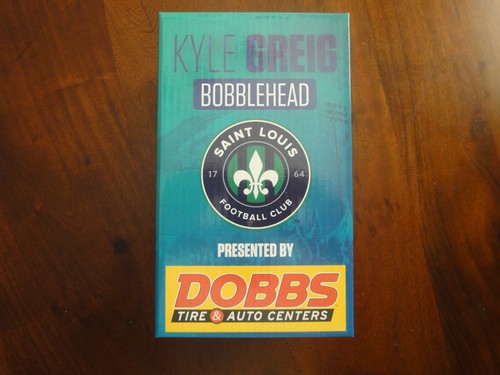 KYLE GREIG BOBBLEHEAD ST LOUIS FOOTBALL CLUB LIMITED EDITION 2019 NIB ...