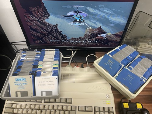 Amiga Games Bundle These Disks Are Sold As Blanks But There’s 200 ...