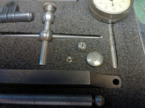 Starrett Tools USA 196 Dial Test Indicator Kit Set Universal w/ Case ...