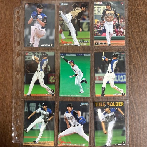 []Professional baseball card Shohei Ohtani player 9-piece set | eBay