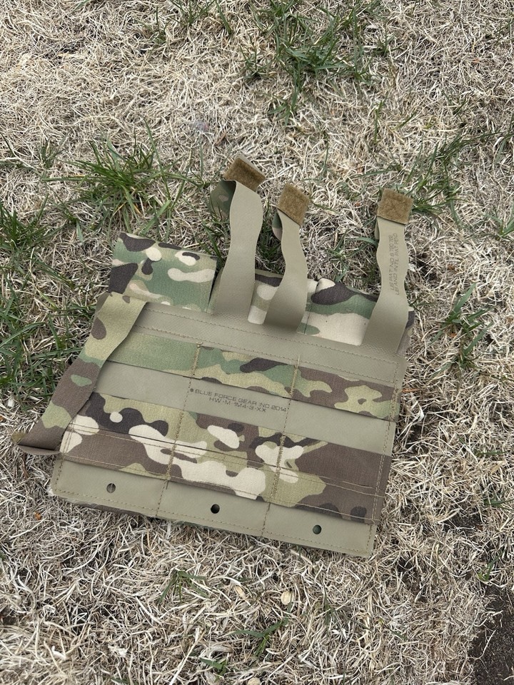 blue force gear triple mag pouch multicam | eBay