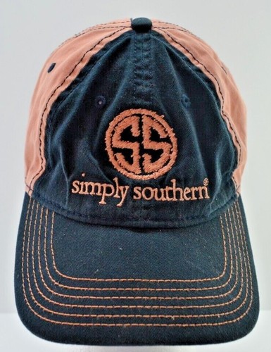 Simply Southern Hat Ball Cap - Relaxed-Fit One Size Adjustable - Navy ...