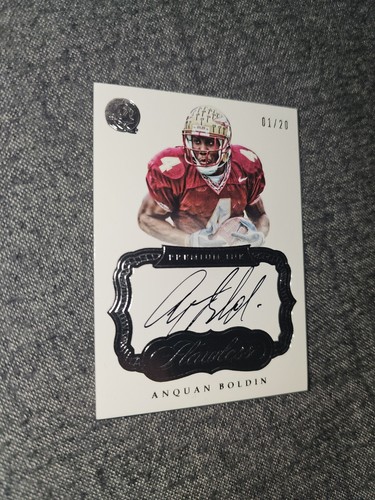2017 Flawless Anquan Boldin /20 Premium Ink Auto Collegiate Florida ...