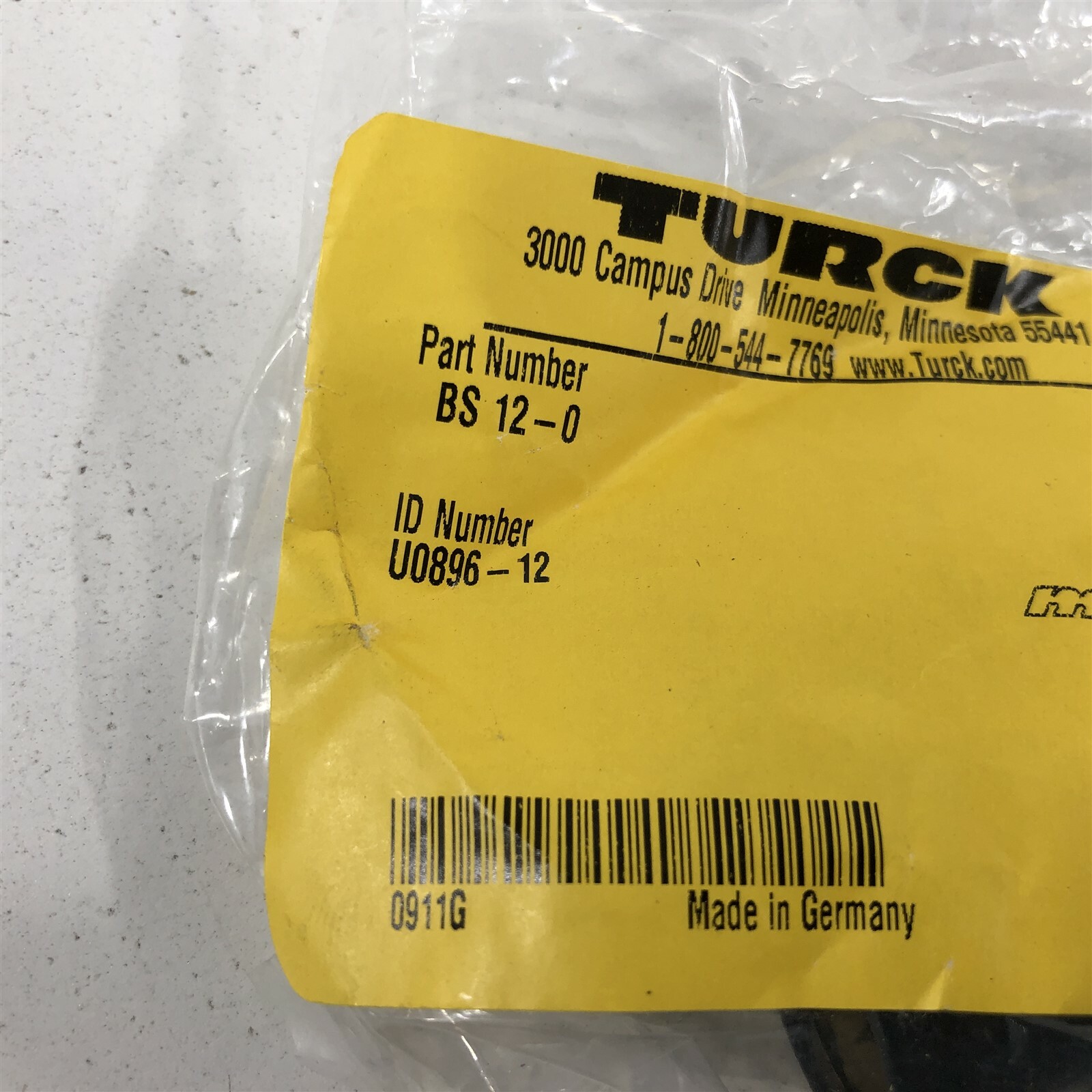 TURCK 12-PIN CONNECTOR BS12-0 for sale online | eBay