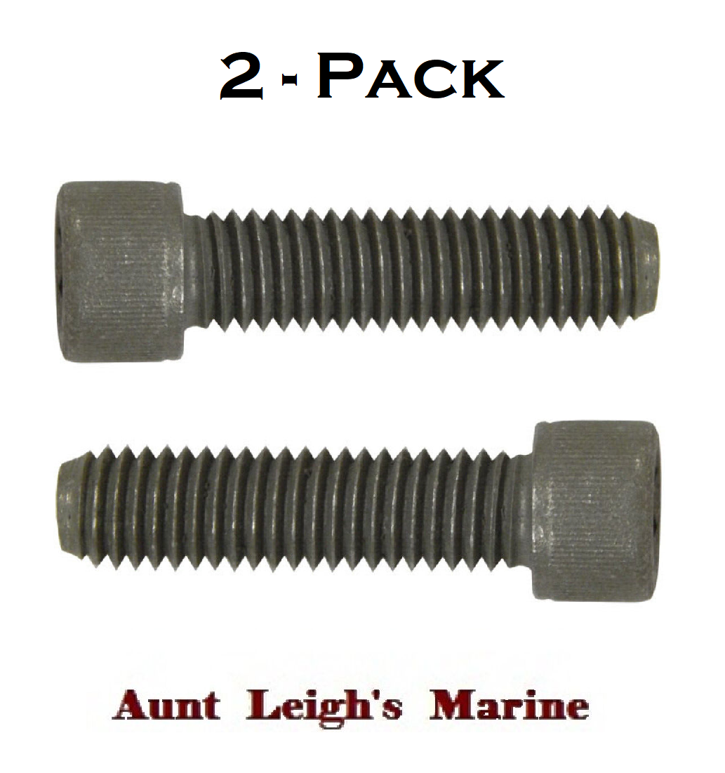 2 Quicksilver Anode Trim Tab Bolts Screws 10-32470 Mercury MerCruiser ...