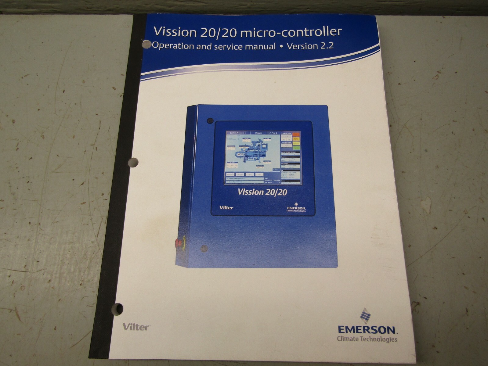 Vilter Vission 20/20 Micro Controller Operation & Service Manual Version 2.2 | eBay