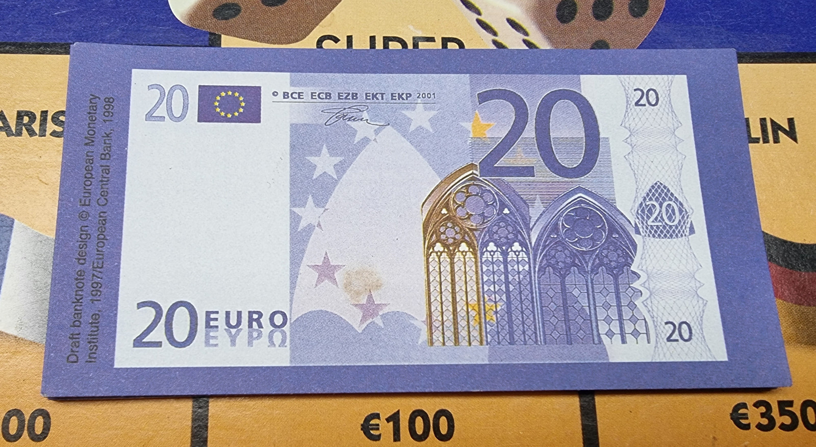 Monopoly International Euro Edition Choose Your Spare/Replacement Parts ...