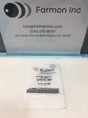 KALREZ AS-568A O-RING K#204, COMPOUND: 4079, 2-204, AS-568A-204, 134582 ...