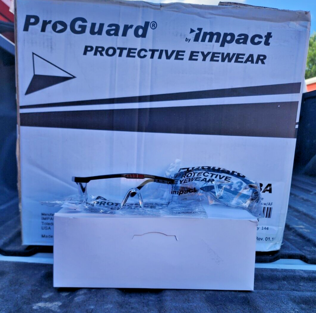 Impact ProGuard Safety Glasses IM-7334BA - CASE OF 12 PAIRS - | eBay