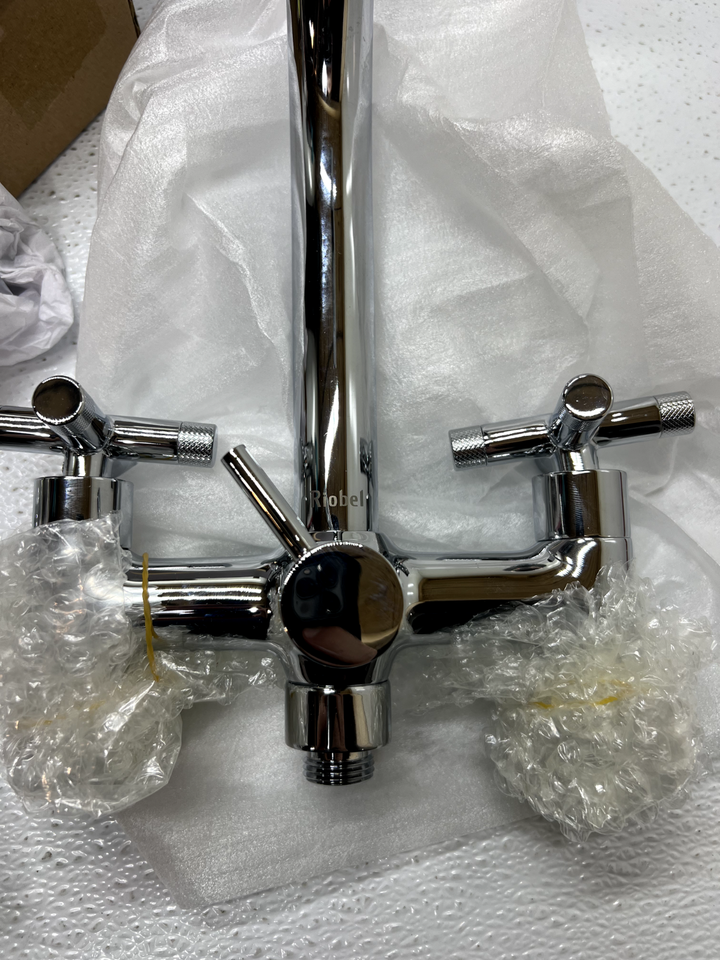 Riobel Riu Wall Mounted Tub Filler with Built-In Diverter Model:RU06 ...