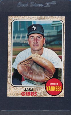 1968 Topps #089 Jake Gibbs Yankees NM *4793 | eBay
