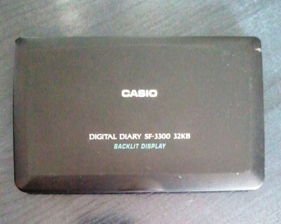 CASIO DIGITAL DIARY SF-3300 32KB | eBay