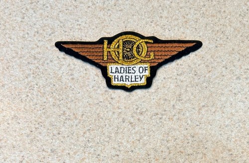 HARLEY DAVIDSON HOG Ladies of Harley -- 5 x 2.5 Cloth Patch | eBay