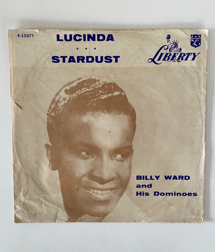 Billy Ward & His Dominoes "Star Dust" Liberty Records ~ PICTURE SLEEVE ...