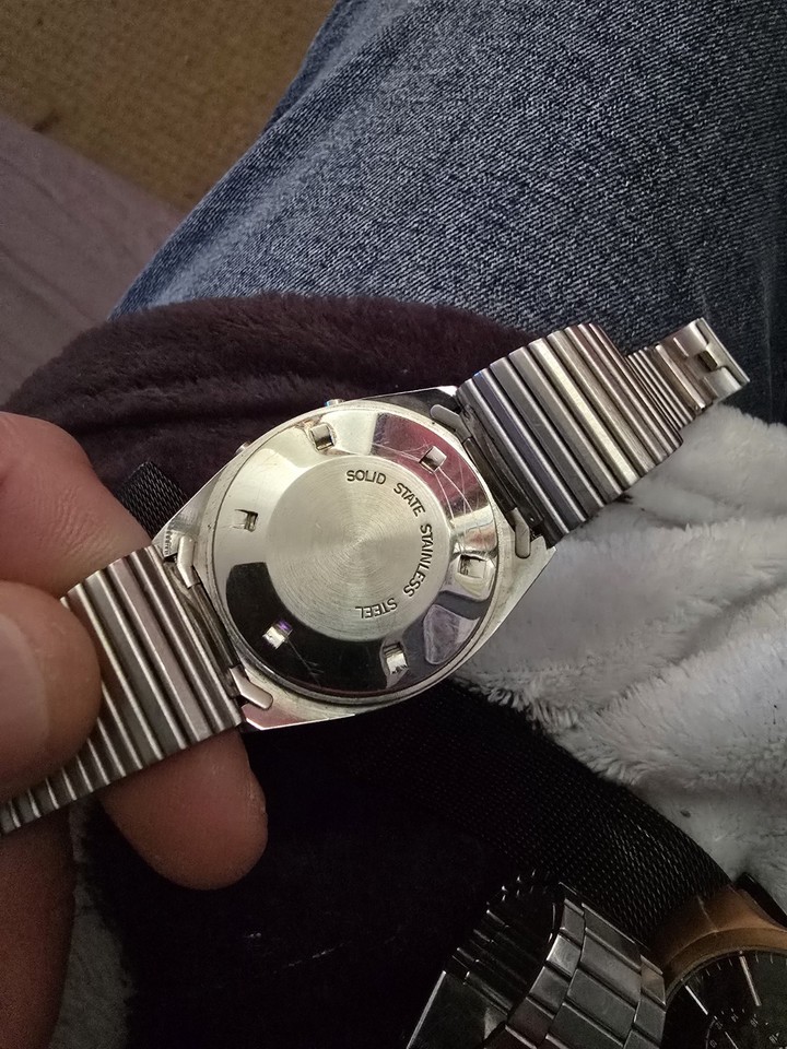 XERNUS CHRONO ALARM SOLAR - 1978 DIGITAL WATCH - LCD Working Fine | eBay UK