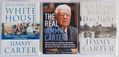 JIMMY CARTER - (3) HARDBACK BOOKS WITH DJ'S - ONE LOT | eBay