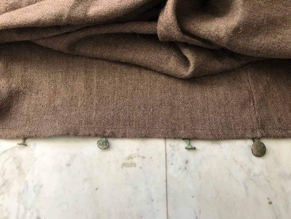 Roman Legionary Wool paenula sagum using 4 real ancient Roman cloak ...