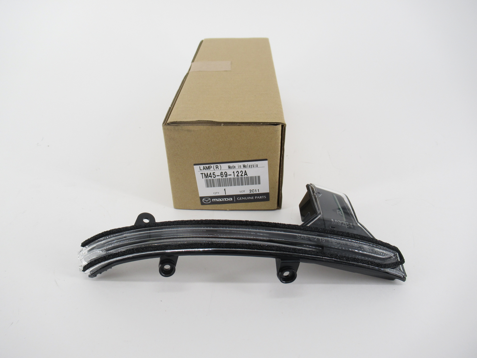 Genuine OEM Mazda TM45-69-122A Passenger RH Mirror Turn Signal Lamp ...