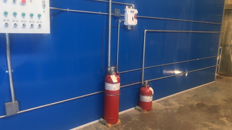 PAINT BOOTH FIRE SUPPRESSION SYSTEM KIT | eBay