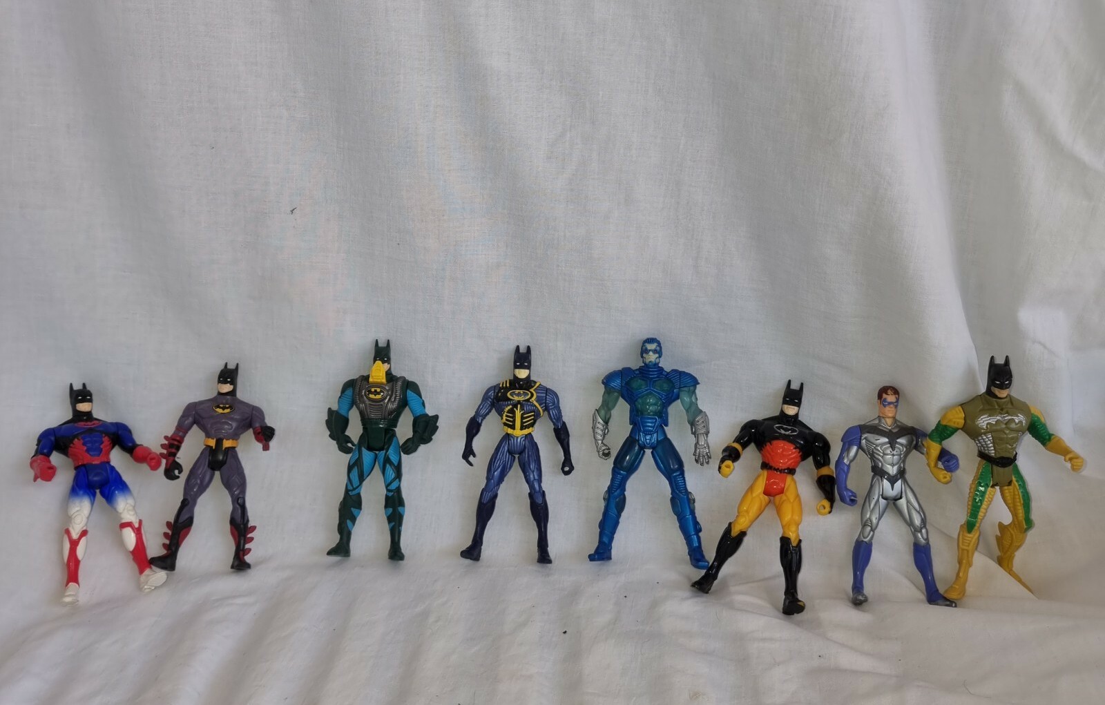 Batman And Robin Freeze Poison Ivy Bruce Wayne Action Figure Heat Scan ...