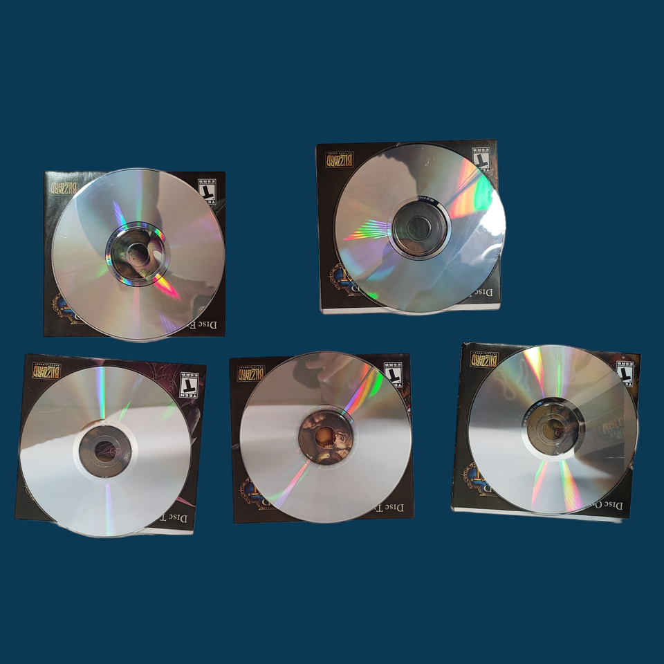 World of Warcraft Bundle Lot - Base Game + Two Expansions PACKS PC Game ...