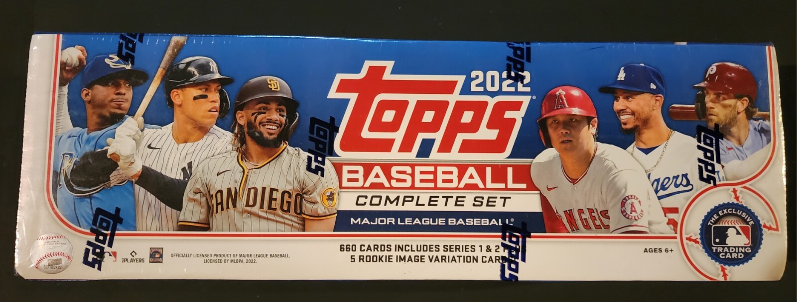 2022 Topps Complete Set BLUE W/5 VARIATIONS New Factory Sealed Baseball | eBay