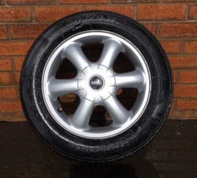 MINI R50 R53 R55 R56 R57 Alloy Wheel Rotator Spoke 101 Silver 15 ...