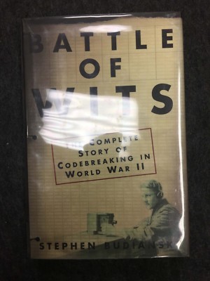 WWII Code breaking book: Battle of Wits, Stephen Budiansky ...
