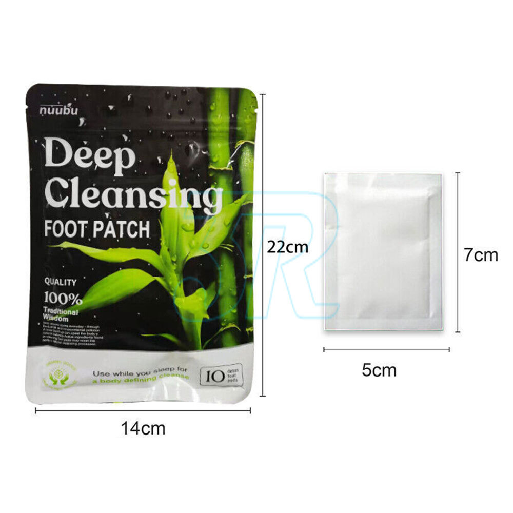 300X NUBU Detox Foot Patches Pads Natural plant Toxin Removal Sticky ...