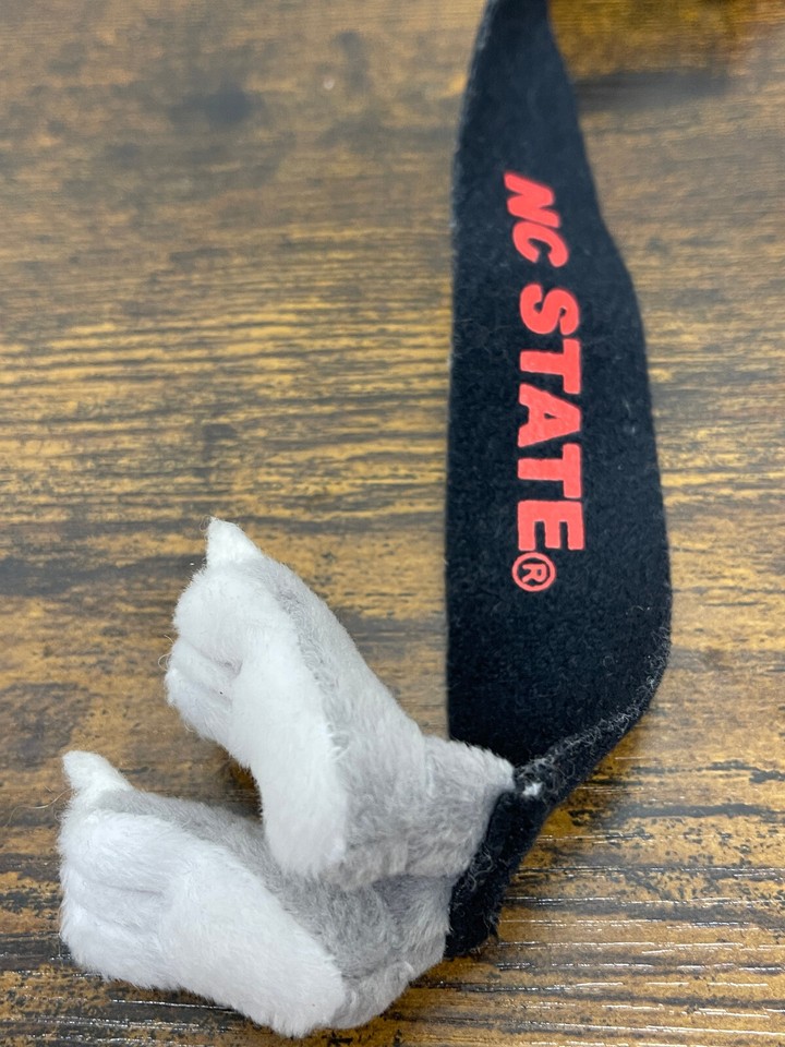 VINTAGE NC STATE WOLFPACK MR WUF BOOKMARK | eBay