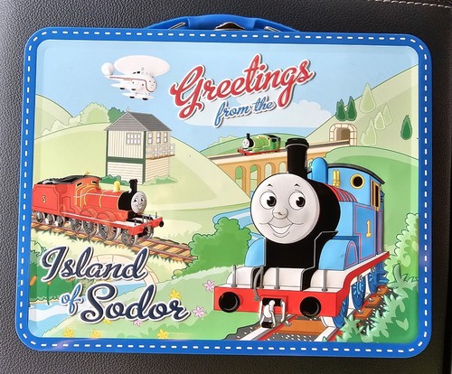 Thomas The Tank Engine Greeting From Island Of Sodor Tin Lunch Box 2009 ...