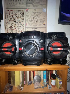 LG CM4360 Mini Hi-Fi Stereo System CD Player Bluetooth AM/FM USB MP3 CD ...