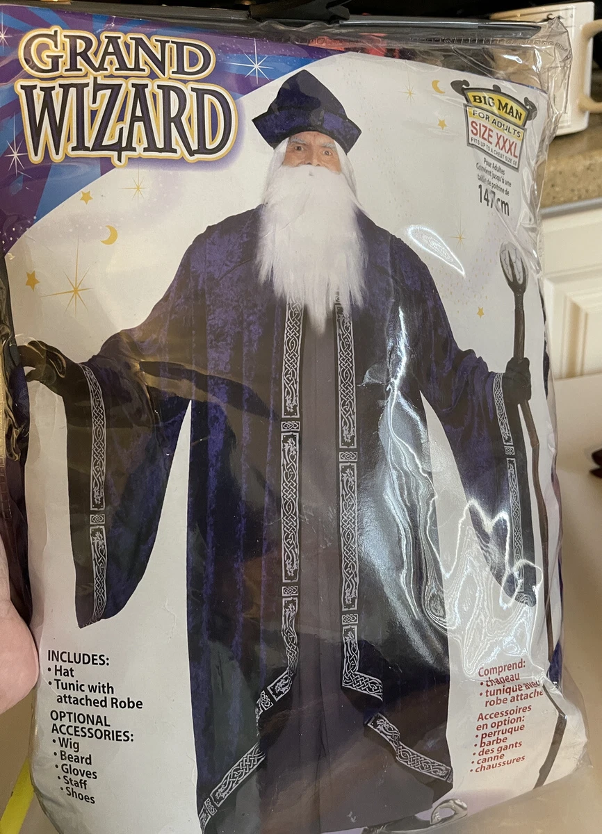 Purple Wizard Costume