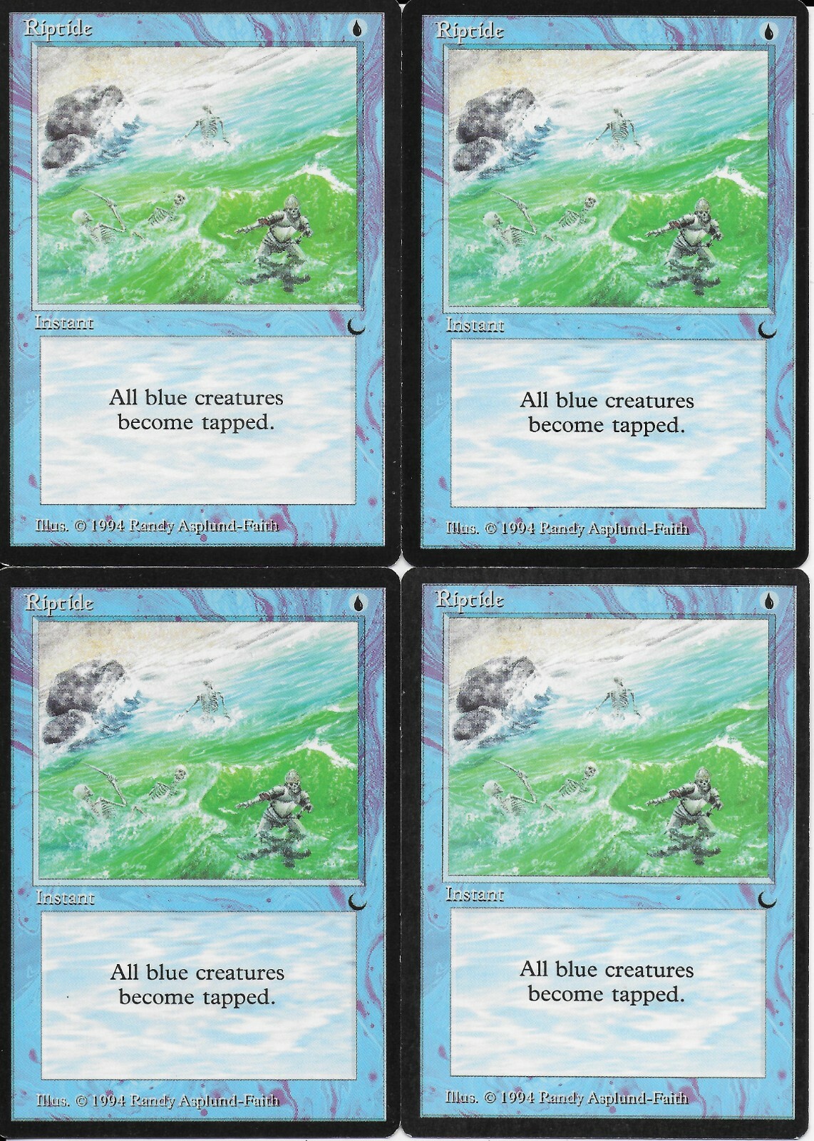 MTG: RIPTIDE The Dark COMMON; played, Excellent condition x4 | eBay