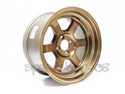 ROTA Grid V Classic Wheels Sport Bronze 15X9 +0 4X100 FOR EG INTEGRA ...