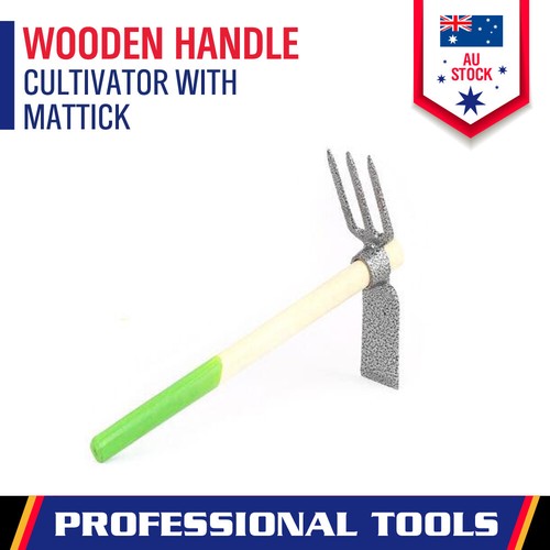 16" Mini Mattock Hoe Gardening Cutter End Flat Hoe Mattock Digging ...