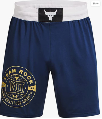NEW Under Armour Project Team Rock Shorts Men's Training Boxing 1370451 ...